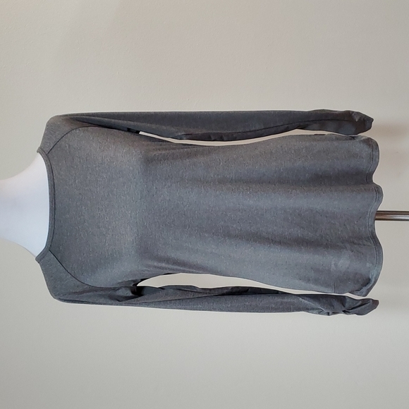 GAIAM | Tops | Gaiam Yoga Top Grey | Poshmark